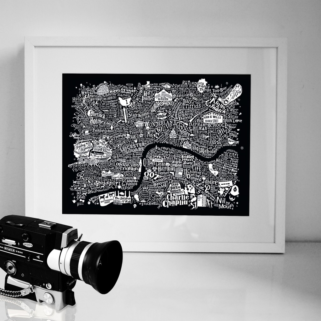 Central London Film Map - DEX