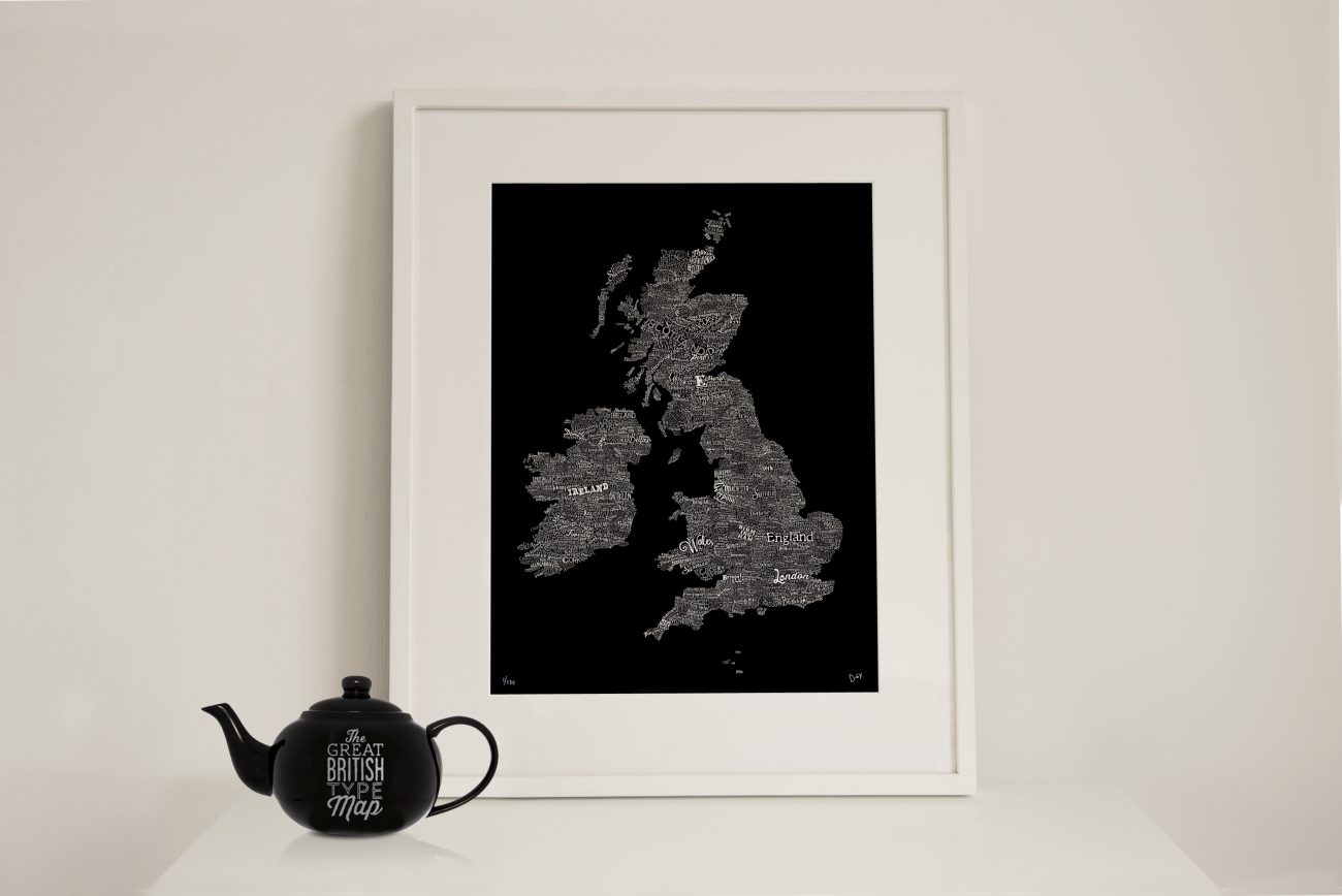 Great British Type Map - DEX